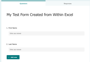 How to Combine Macro-Enabled Excel Workbooks with Microsoft Forms | Eppert Consulting